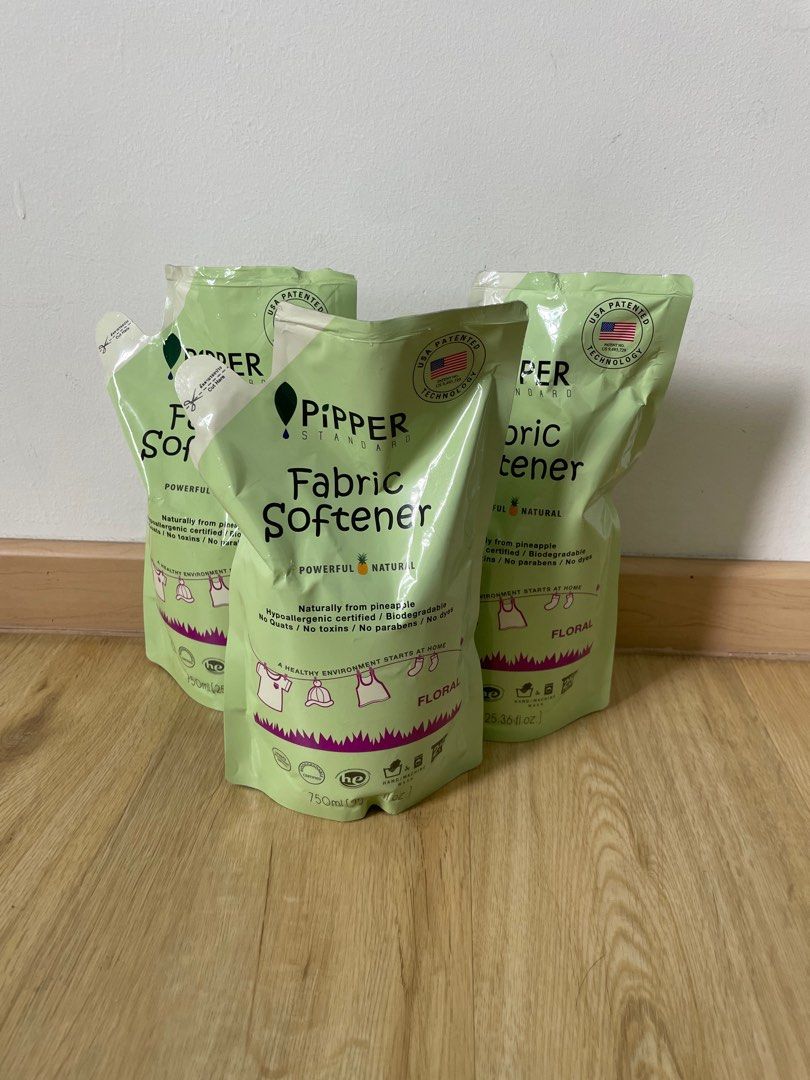 Pipper Standard Fabric Softener Refill 750ml, Furniture & Home Living ...