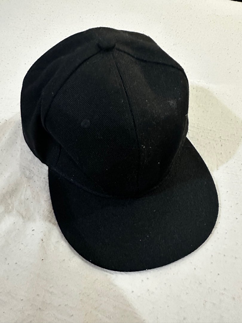 Plain Black Cap, Men's Fashion, Watches & Accessories, Caps & Hats on ...