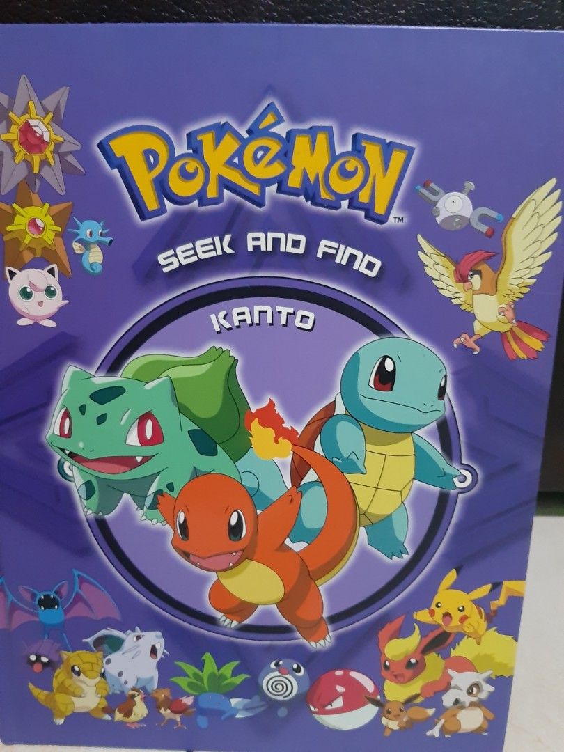 Pokemon find and seek, Buku & Alat Tulis, Buku Anak-Anak di Carousell