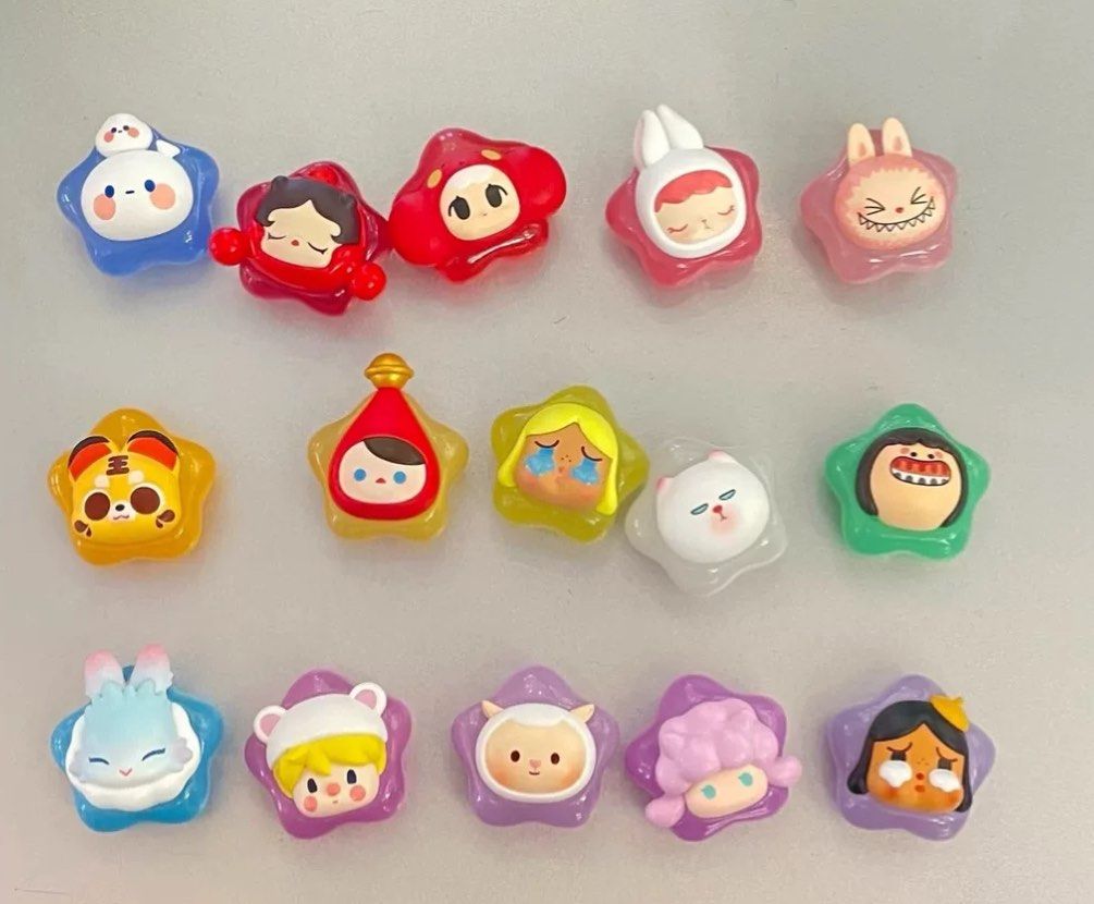 Pop Bean Popmart Dimoo Skullpanda Sakura Popbean Bunny Sweet Bean Pucky ...