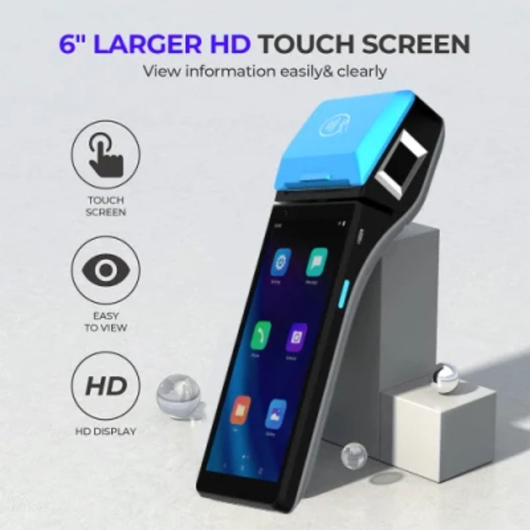 POS Terminal Handheld POS System with Printer for Billing POS and ...