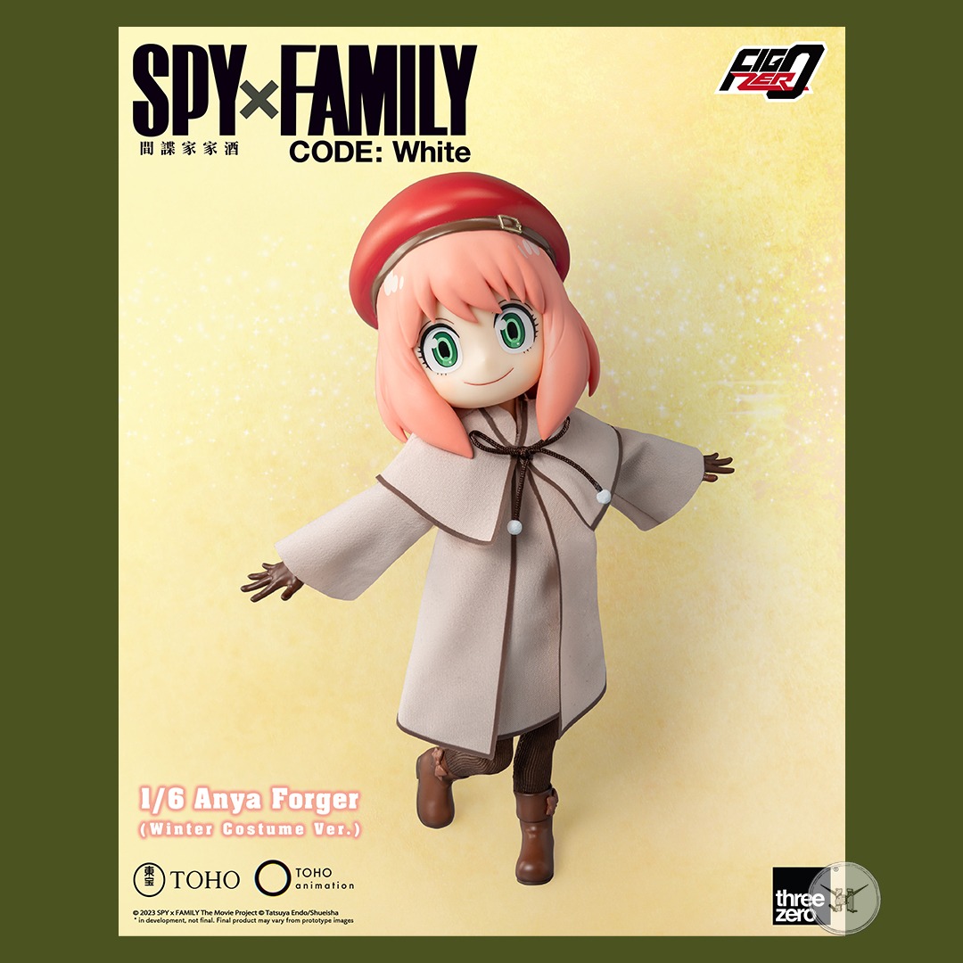PRE-ORDER!! SPYxFAMILY CODE: White - FigZero 1/6 Anya Forger (Winter ...