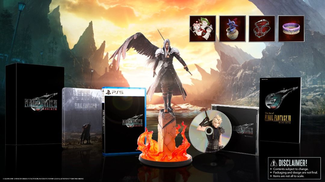 PS5 Final Fantasy 7 Rebirth Collector's Edition / Static Arts-Sephiroth ...