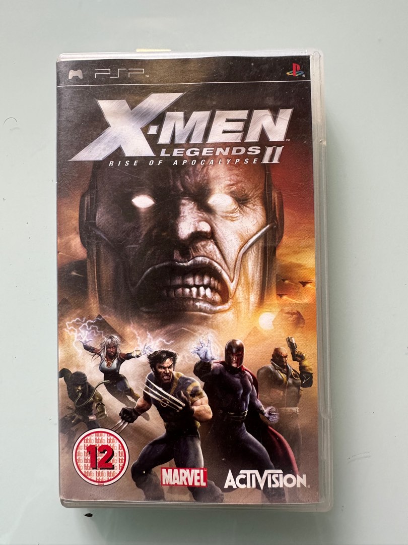 Original X-Men PSP CD GAME, Video Gaming, Video Games, PlayStation on ...
