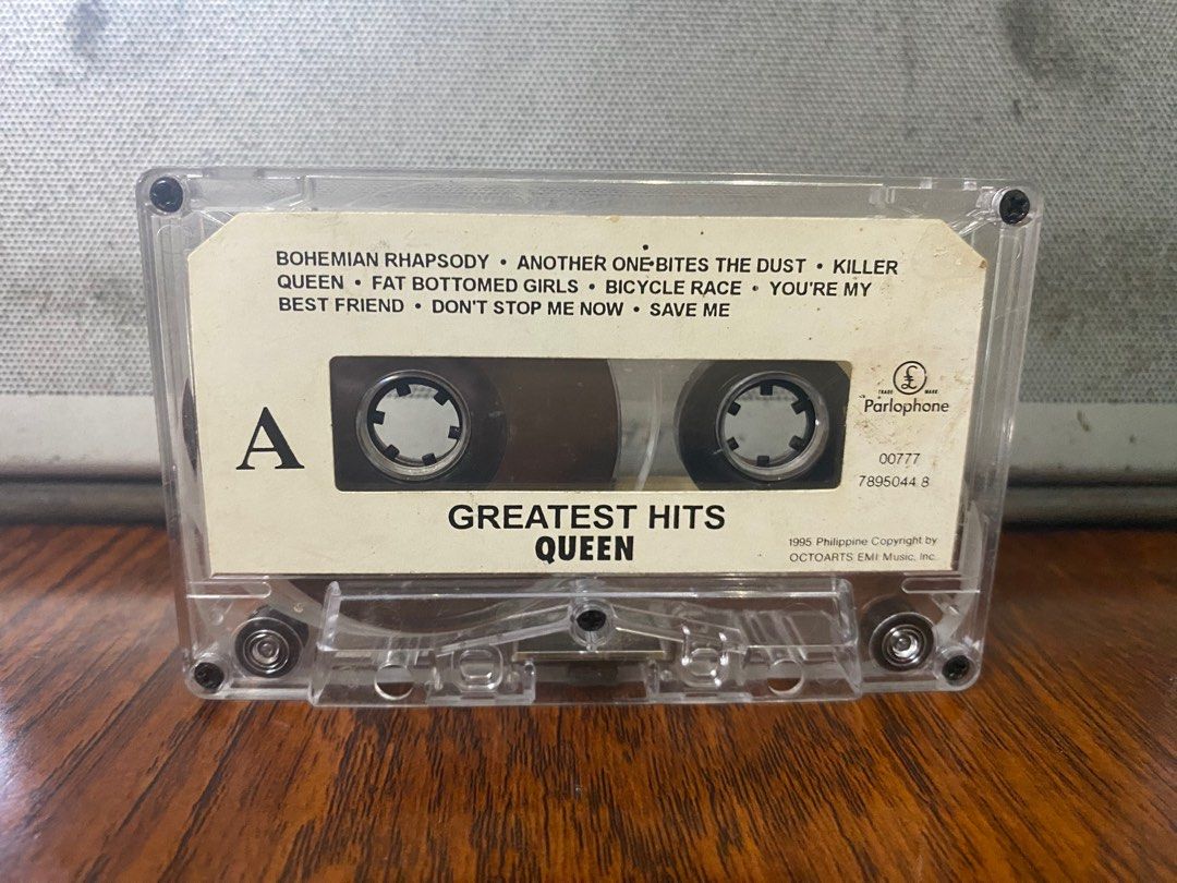 QUEEN GREATEST HITS CASSETTE TAPE - Philippine Release Original Music ...