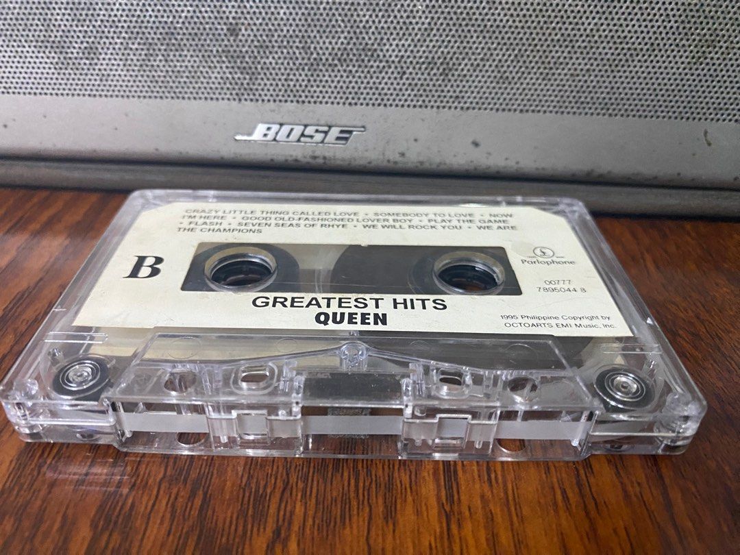 QUEEN GREATEST HITS CASSETTE TAPE - Philippine Release Original Music ...
