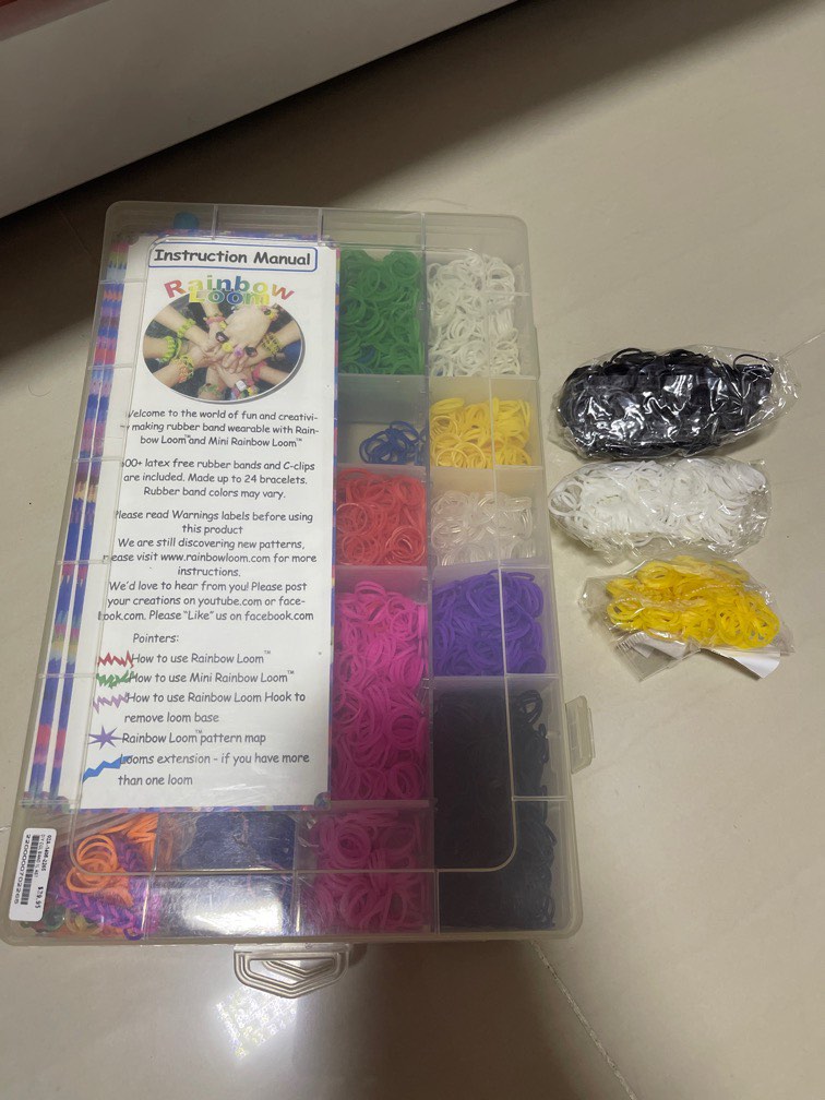 Authentic Rainbow Loom set, Hobbies & Toys, Stationery & Craft ...