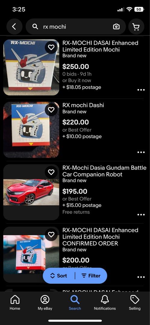 RX-Mochi, Hobbies & Toys, Toys & Games on Carousell
