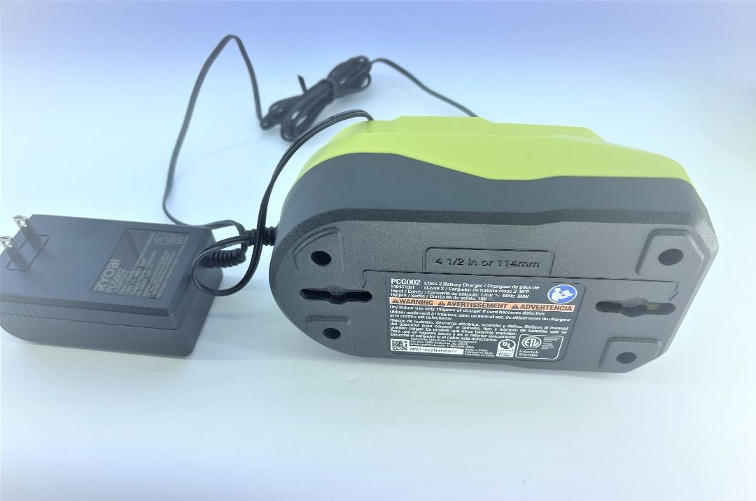 RYOBI PCG002 18V Lithium-Ion Battery Charger, Pls. take note that this ...