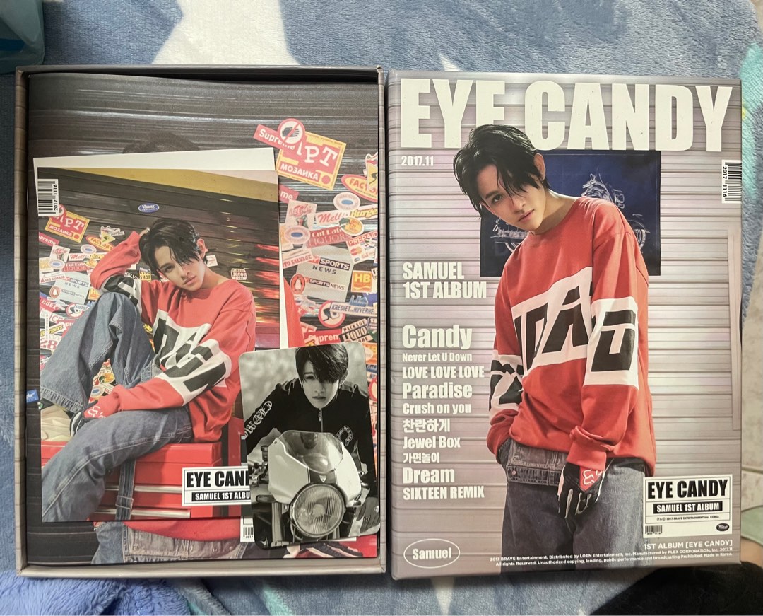 Samuel Eye Candy 專輯, 書籍、休閒與玩具, 收藏、紀念品, 明星週邊在旋轉拍賣