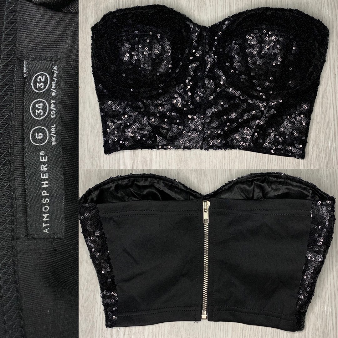 Sequence Corset Top, Women's Fashion, Tops, Others Tops on Carousell