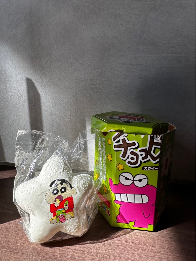 shin chan star cookie squishy, Hobbies & Toys, Toys & Games on Carousell