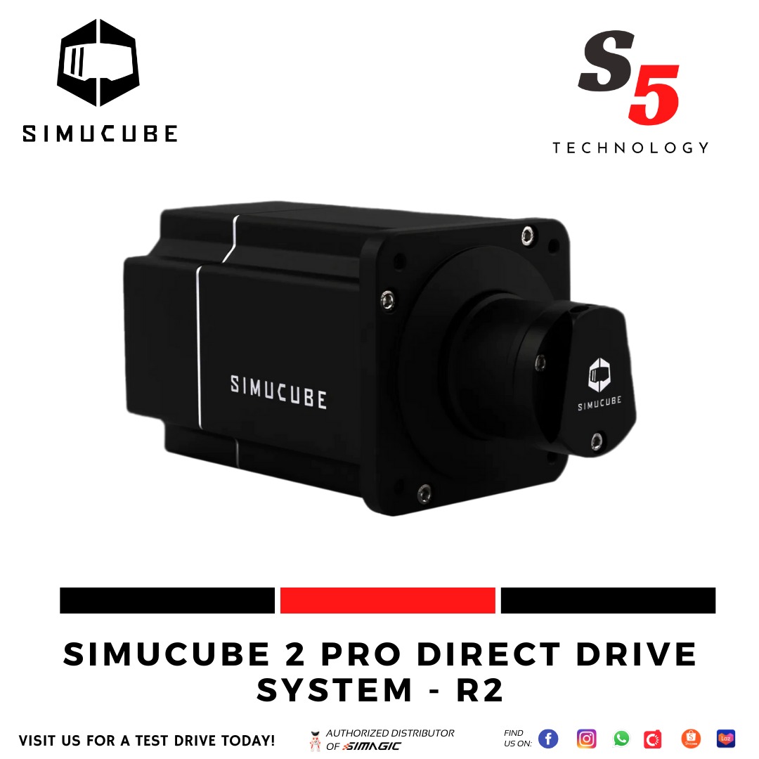 Simucube 2 Pro Direct Drive System - R2 / Simucube Quick Release Wheel ...