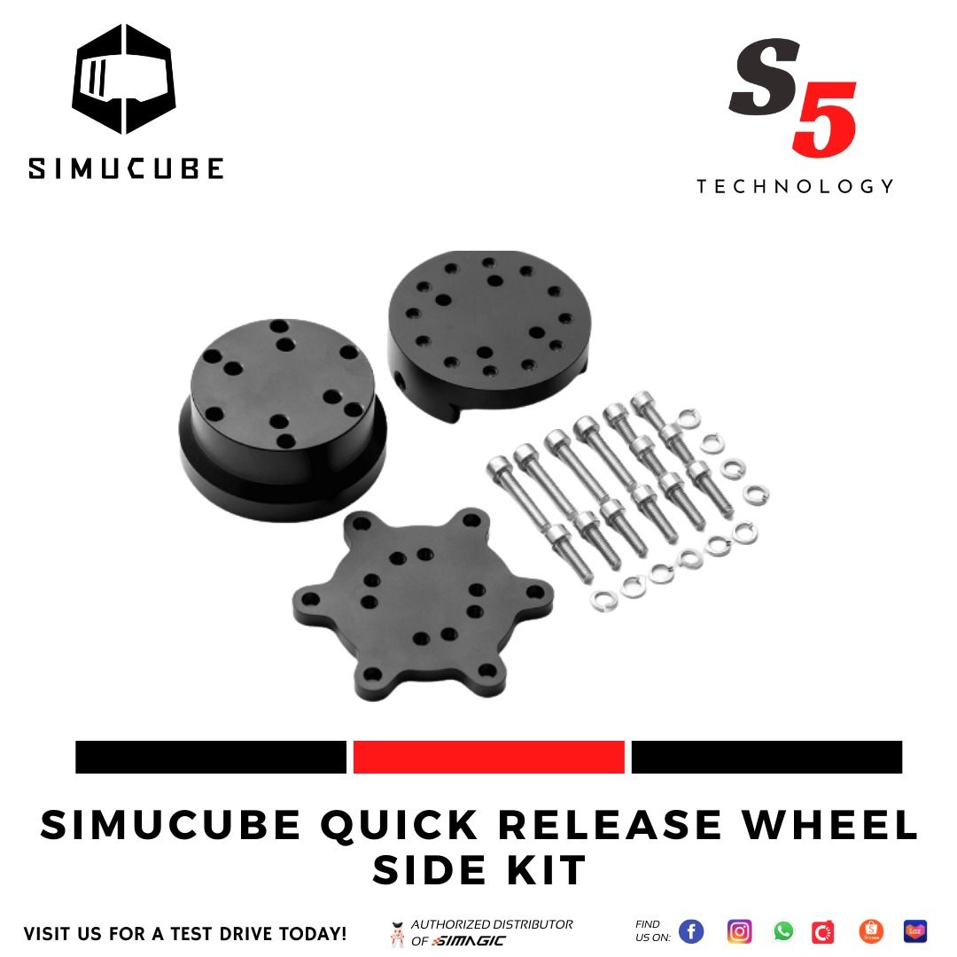 Simucube 2 Pro Direct Drive System - R2 / Simucube Quick Release Wheel ...