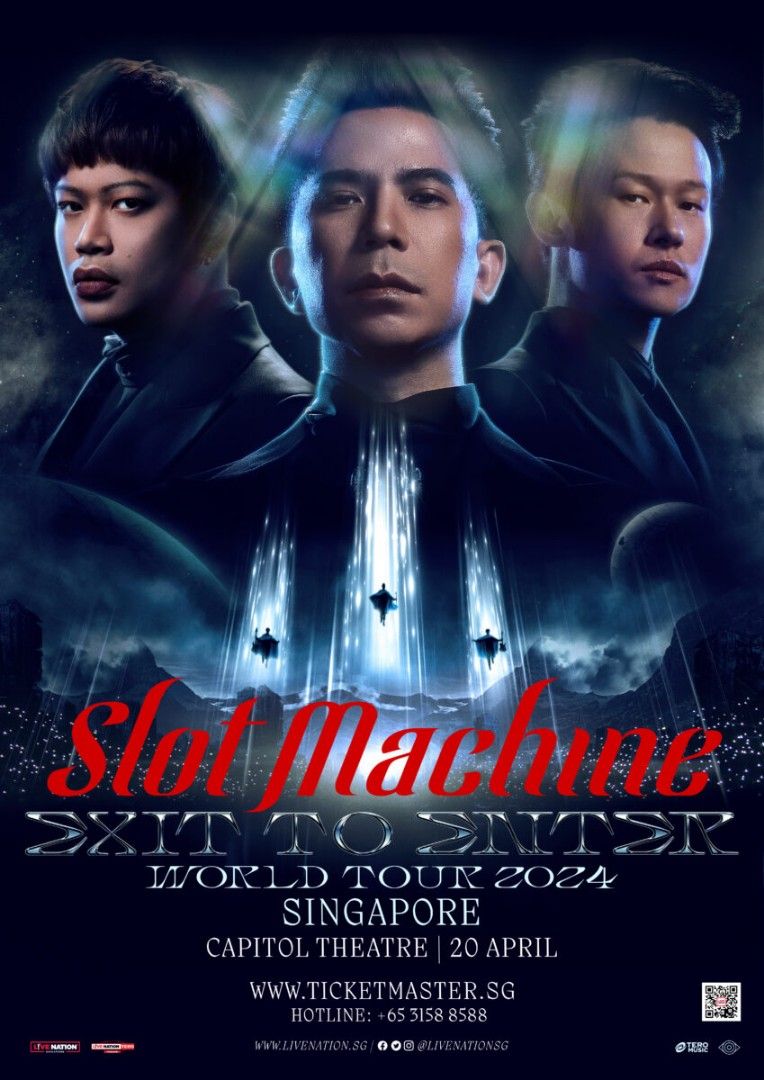 SLOT MACHINE: EXIT to ENTER WORLD TOUR 2024: Live Nation VIP Concert ...