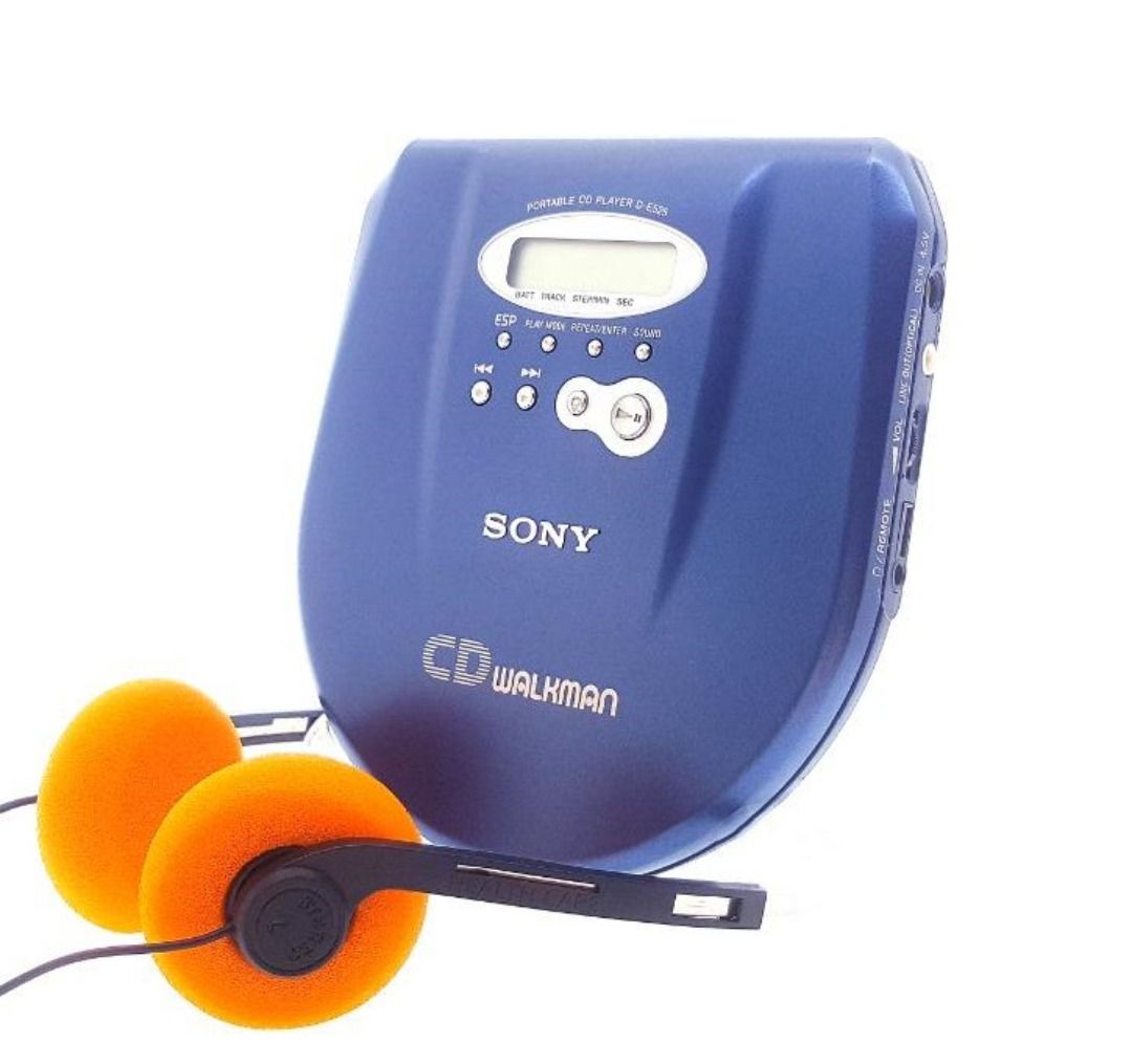 Sony Discman/Walkman D-E525 Portable CD Player in Excellent Working ...
