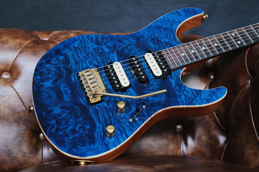 Suhr Modern Burl Maple Top, Hobbies & Toys, Music & Media, Musical ...