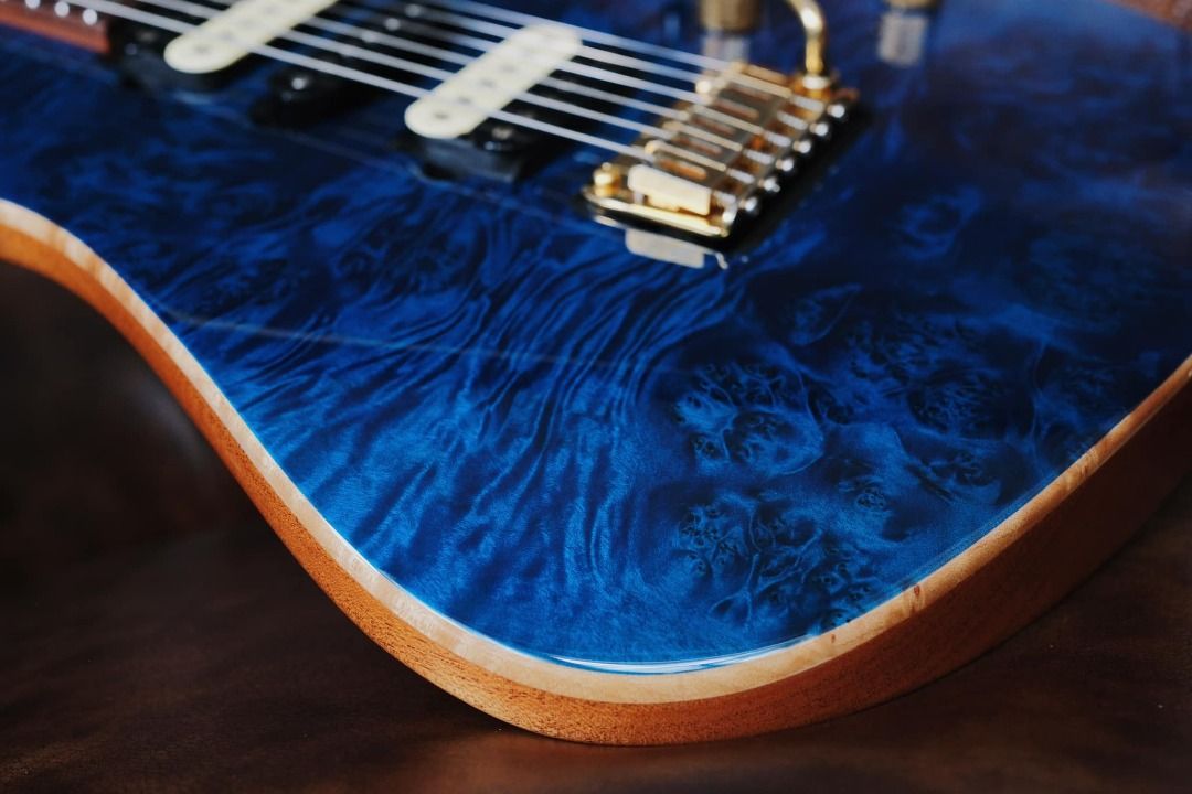 Suhr Modern Burl Maple Top, Hobbies & Toys, Music & Media, Musical ...