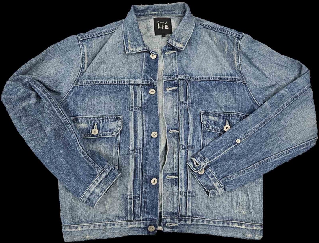 Superdry Premium Denim Jacket, Men's Fashion, Coats, Jackets and ...