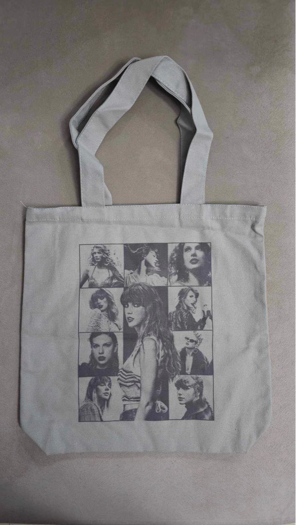 Taylor Swift Eras Tour Merchandise Tote Bag, Women's Fashion, Bags ...