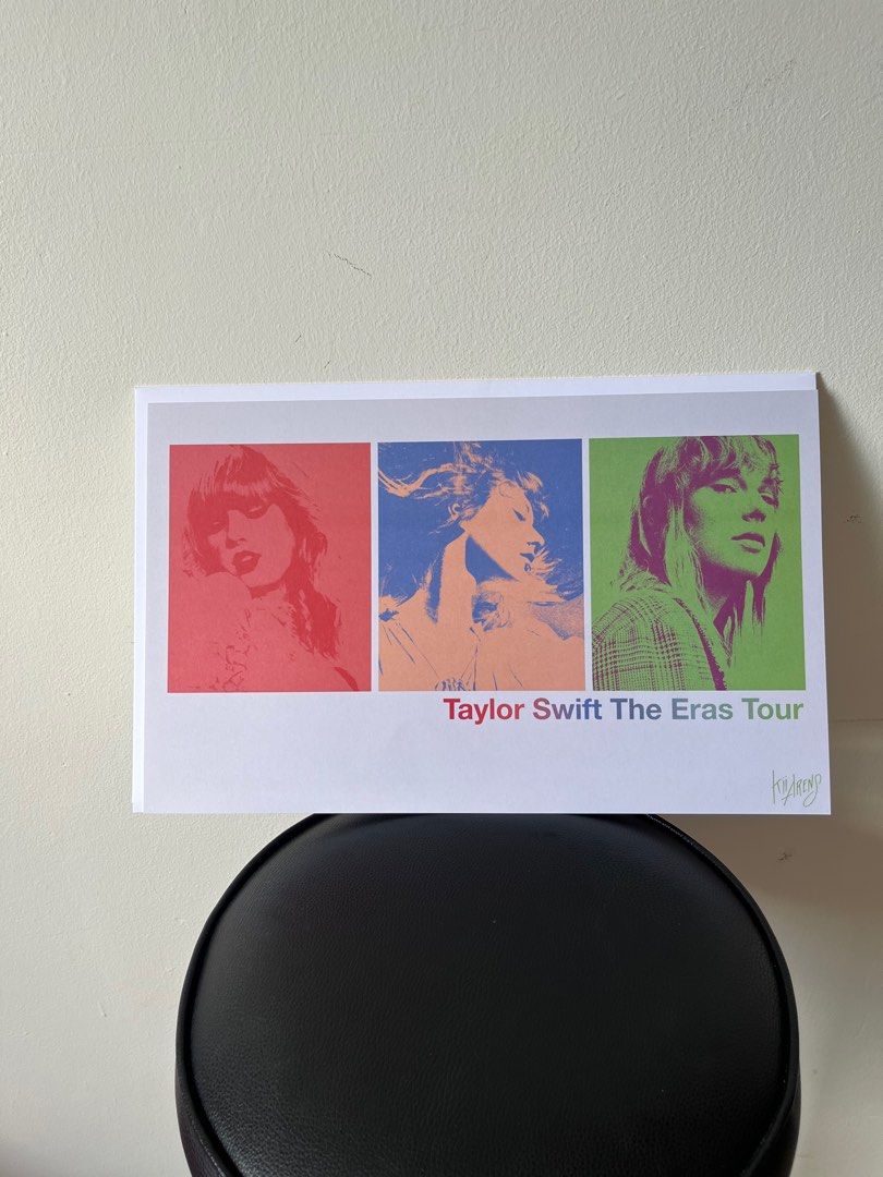 Taylor Swift Eras Tour VIP 4 posters, Hobbies & Toys, Memorabilia ...