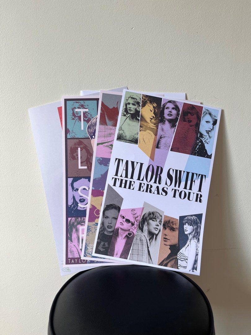 Taylor Swift Eras Tour VIP 4 posters, Hobbies & Toys, Memorabilia ...