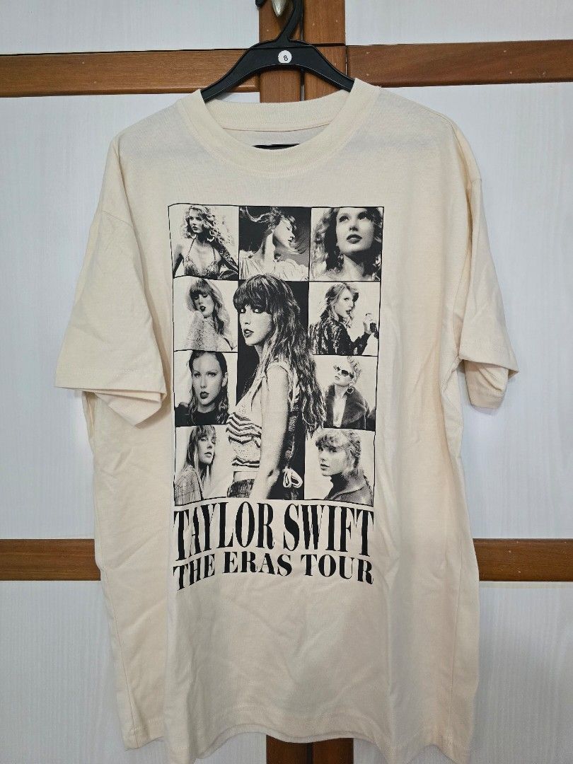 Taylor Swift The Era Tour Merch| Beige Event Tee, Hobbies & Toys ...