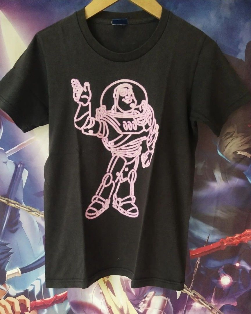 Toy Story Buzz Lightyear Teen Official Cartoon Animation Tee Kaos ...