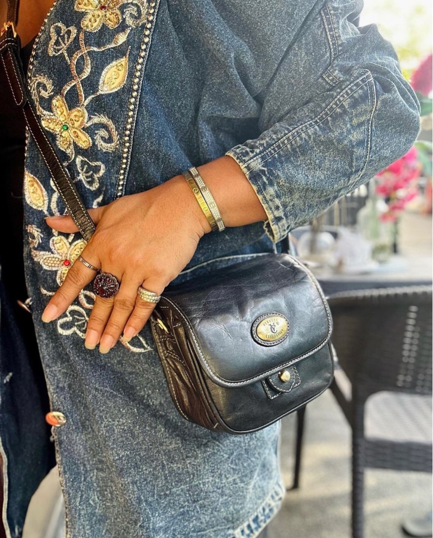 VERUCCI COLLECTION GENUINE Leather sling bag, Luxury, Bags & Wallets on ...