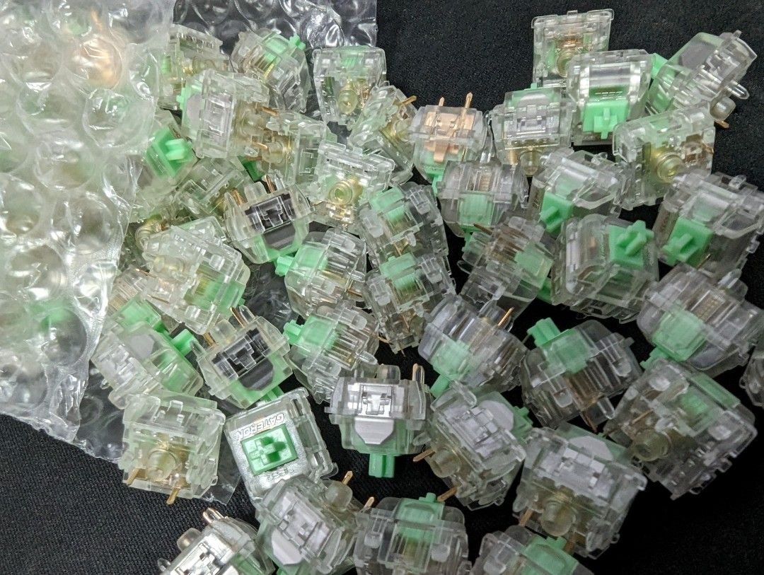 Zeal 40g clickiez switches, Computers & Tech, Parts & Accessories ...