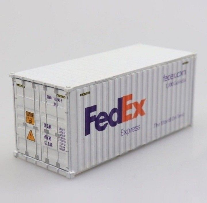 1/64 shipping container Fedex, Hobbies & Toys, Toys & Games on Carousell
