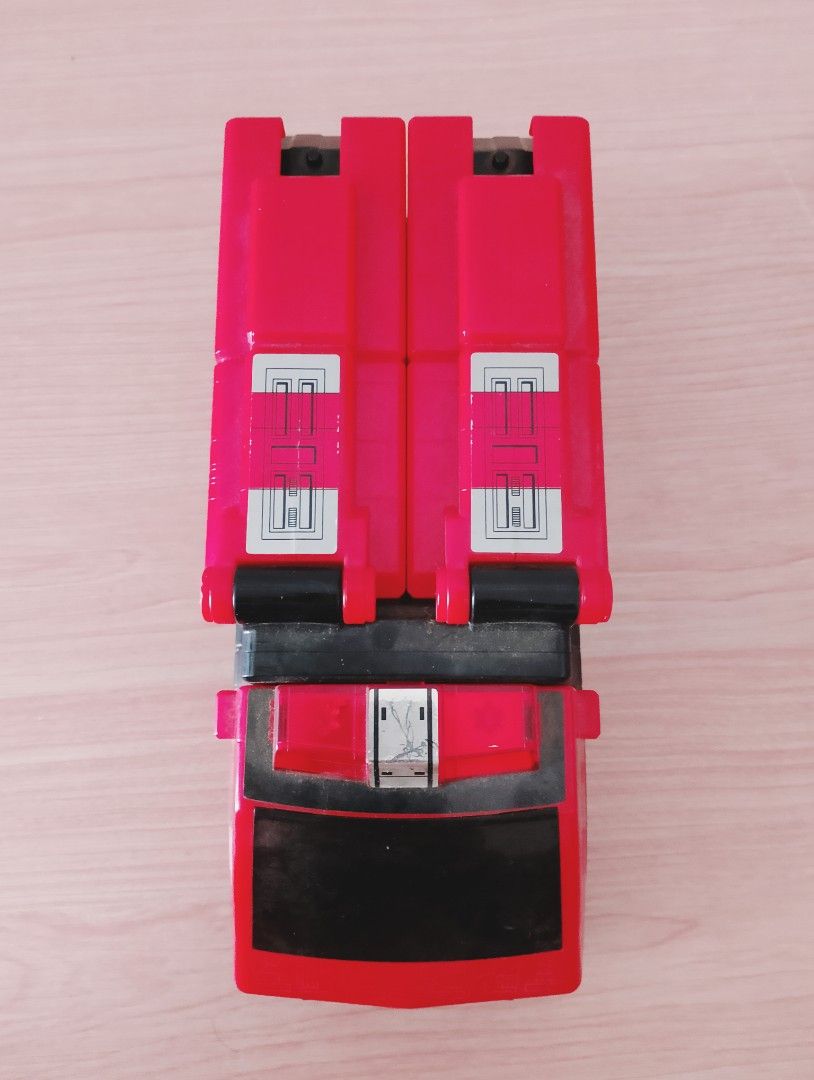 1999 Bandai Power Rangers Lightspeed Rescue Deluxe Pyro 1 Red Fire ...