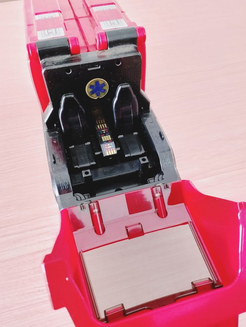 1999 Bandai Power Rangers Lightspeed Rescue Deluxe Pyro 1 Red Fire ...