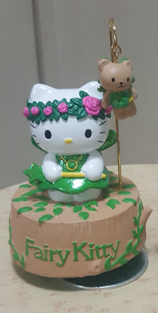 KT_2000" 珍藏 絕版 Hello Kitty 森林仙子 音樂座(有盒), 興趣及遊戲, 收藏品及紀念品, 古董收藏 - Carousell