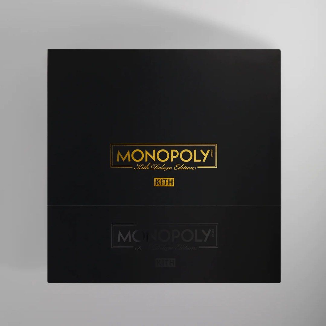 [全新未拆封 原價12900] Kith Monopoly Deluxe Gameboard 桌遊 派對遊戲 大富翁, 興趣及遊戲, 玩具與 ...