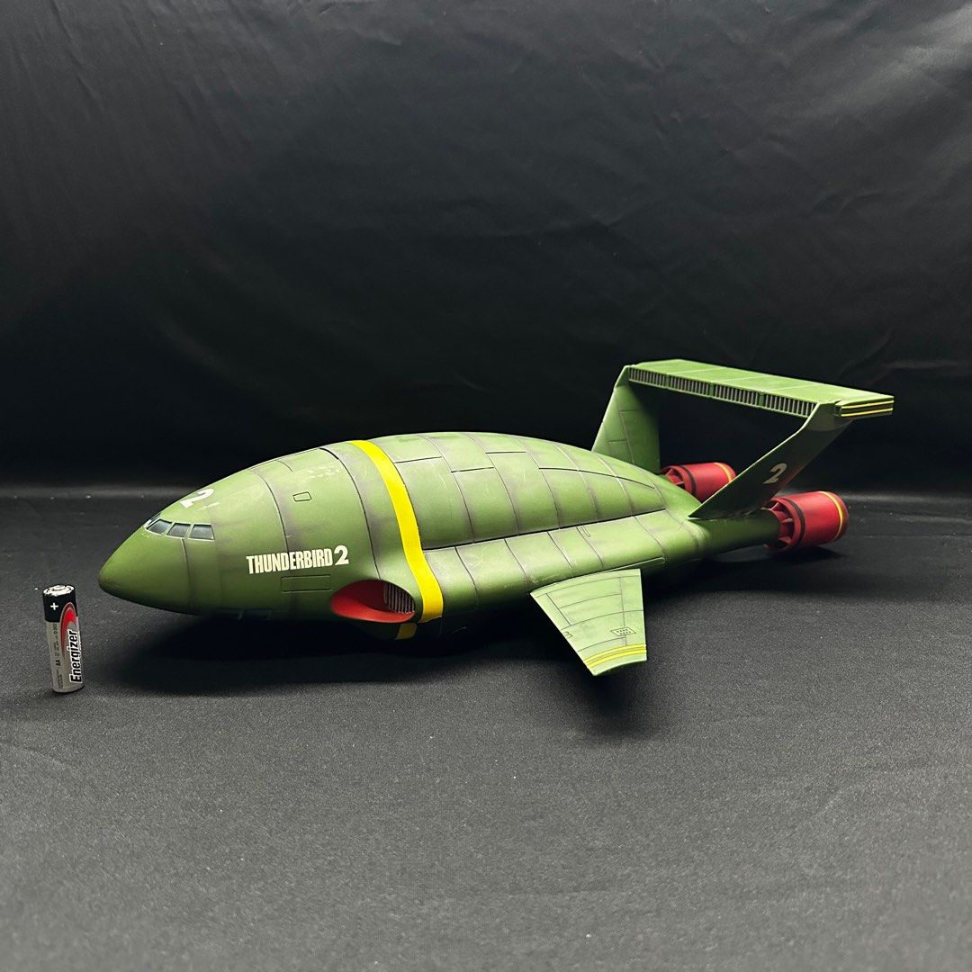 Kaiyodo Revoltech Thunderbird 2 MSA-006 Mega Sofubi Advance Scale 1/160 Soft Vinyl Full Color ...