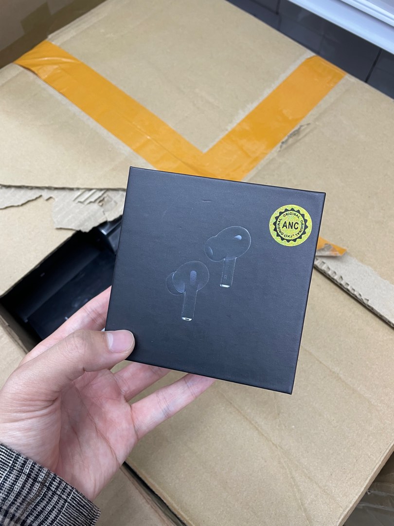 Air-pod Pro V2 ANC | Black Edition, Audio, Earphones on Carousell