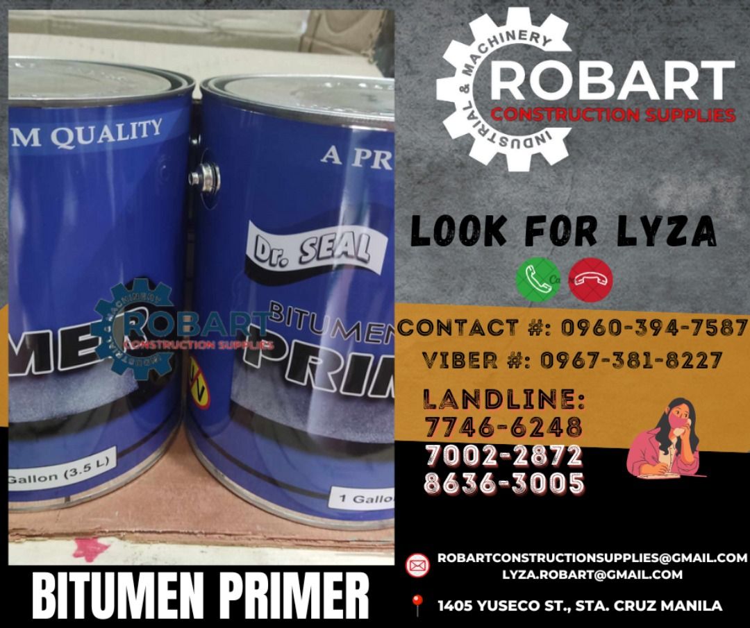 Alkitran Bitumen Primer, Commercial & Industrial, Construction Tools ...