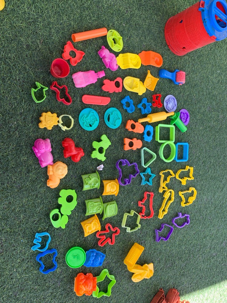Assorted playdough shaper, Hobbies & Toys, Toys & Games on Carousell