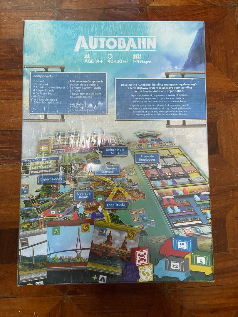 Autobahn board game, Hobbies & Toys, Toys & Games on Carousell