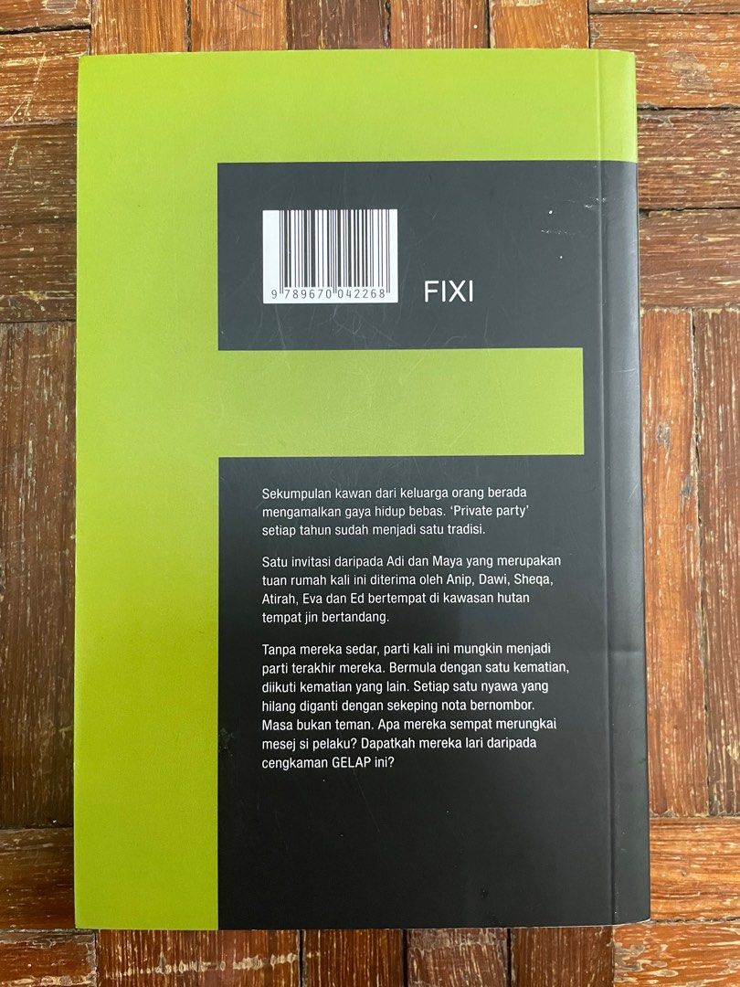 Buku fixi gelap, Hobbies & Toys, Books & Magazines, Storybooks on Carousell