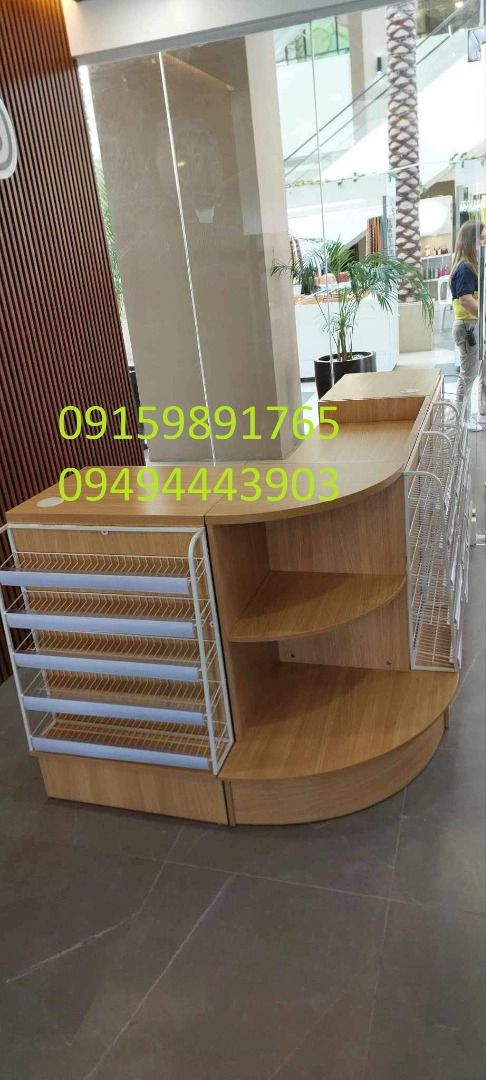 Cashier Counter Table, Furniture & Home Living, Furniture, Shelves ...