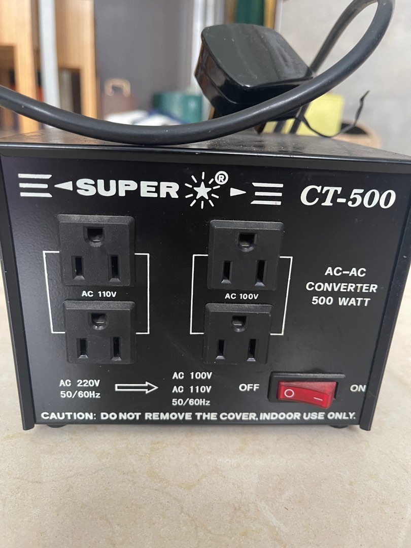 CT-500 AC-AC converter 變壓器, 汽車配件, 電子配件 - Carousell