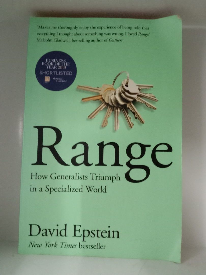 David Epstein: Range, Hobbies & Toys, Books & Magazines, Storybooks on ...