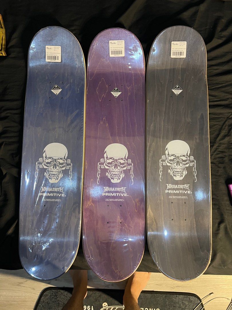 Deck primitive x megadeth, Sports Equipment, Sports & Games, Skates ...