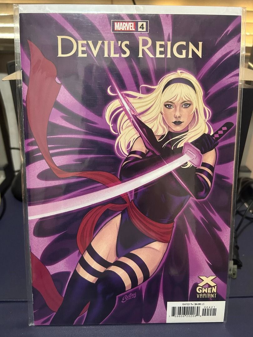 Devil's Reign #4 Betsy Cola X-GWEN variant, Hobbies & Toys, Books & Magazines, Comics & Manga on ...
