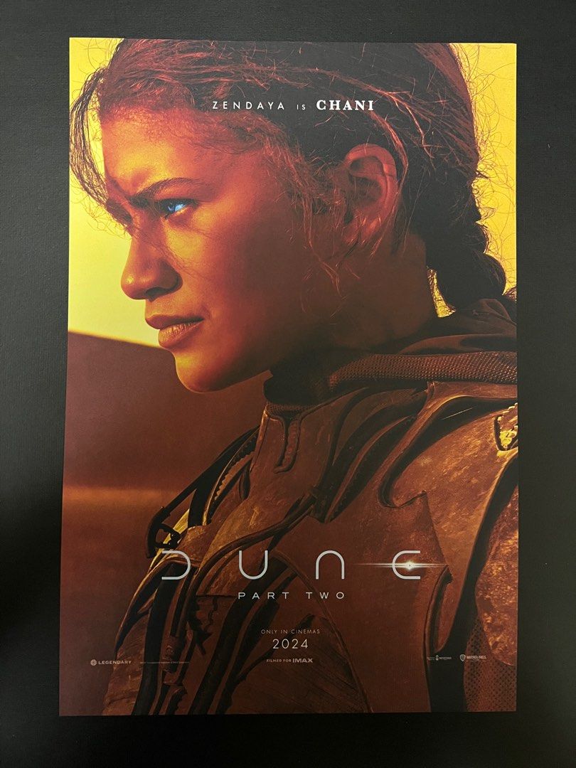 Dune Part Two IMAX A3 Poster, 興趣及遊戲, 玩具 & 遊戲類 - Carousell