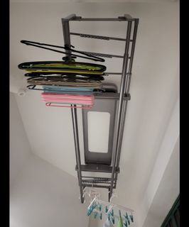 HDB BTO Laundry Rack *Unused*, Furniture & Home Living, Home ...