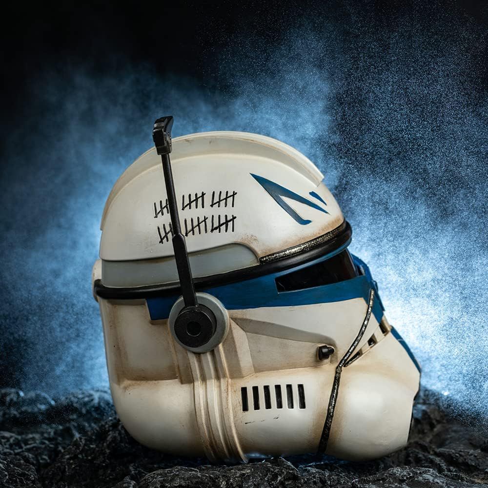 Evere SW Clone Arc Commander Helmet Cosplay Deluxe Halloween ...