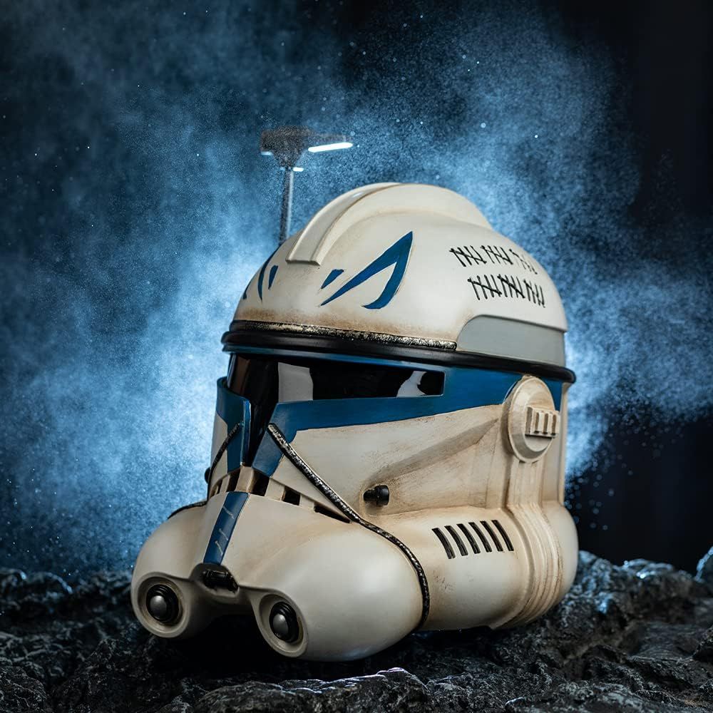 Evere SW Clone Arc Commander Helmet Cosplay Deluxe Halloween ...